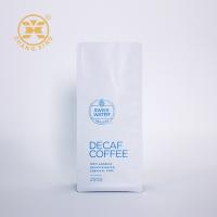 China 250g 500g 1kg Flat Bottom Coffee Pouch Coffee Bean Packaging Bags With Zipper for sale