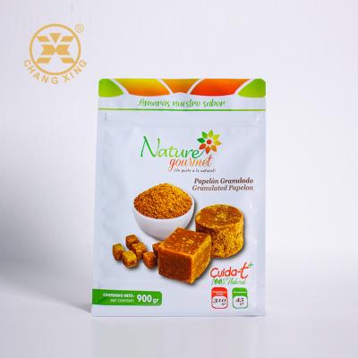 China Snack Dry Fruits Plastic Packaging Bag Stand Up Food Pouch 900g With Zipper Lock for sale