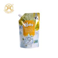 China 500ml 1l Washing Powder Packing Pouch Custom Printed With Spout for sale