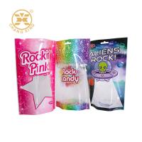 China 180 Microns Snack Packaging Bags Custom Plastic Stand Up Pouch For Fudge Candy Nut for sale