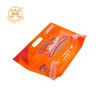 China Oem Anti Fog Roasted Chicken Packaging Stand Up Pouch With Handle for sale