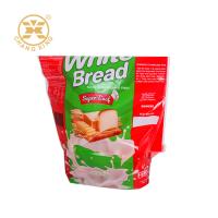 China PET / PE Custom Printed Bakery Bread Packaging Greaseproof Plastic Bags With Logo for sale