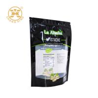 China Custom Logo Plastic Zipper Packaging Bags Food Grade For Candy Dry Fruit Nuts for sale