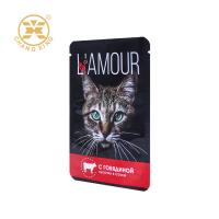 China Aluminum Foil Pet Food Packaging Bag 5kg 10kg 15kg 20kg with Resealable Zipper and Square Bottom for sale