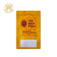 China Printed Flat Bottom Pouch Stand Up Food Bag With Zipper Lock For Dried Food for sale