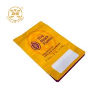 China Printed Flat Bottom Pouch Stand Up Food Bag With Zipper Lock For Dried Food for sale