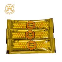 China Custom Aluminium Foil Honey Sachet Snacks Roll Film Food Packaging Bag Snacks Packing Bag for sale