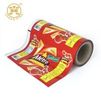 China Laminated BOPP / VMCPP Puffing Food Roll Film Food Packaging Bag for sale