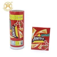 China Laminated BOPP / VMCPP Puffing Food Roll Film Food Packaging Bag for sale