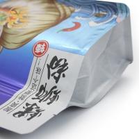 China Custom Printed PET/AL/PE Noodles Roll Film Food Packaging Bag Noodles Packing Bag With Zipper for sale