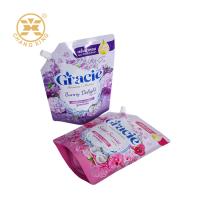 China LDPE Doypack Laundry Detergent Stand Up Spout Pouch Fabric Softener Tanding Pouch With Spout for sale