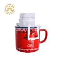 China Custom Portable Hanging Ear Drip Coffee Bag Single Serve Disposable Drip Coffee Filter Bag For Travel for sale