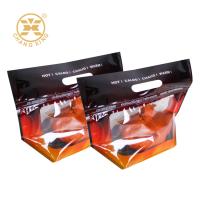 China Custom Handheld Hole Roast Chicken Packaging Bag Plastic Roast Grilled Chicken Bag With Zipper for sale