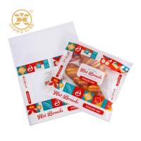 China Custom Logo Printed PET PE Bakery Bread Packaging Bags Mini Cake Food Packaging Bag for sale