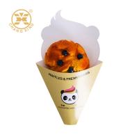China Custom Printed Snack Packaging Set Food Bag Bread Box Beverage Cup Set For Food Packaging Decoration for sale