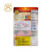 China Custom Printed Laminated Heat Sealed Stand Up Bag Food Packaging Bag For Chicken Meat for sale