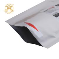 China Bopp Resealable Aluminum Film Packaging Bag Clothing Zipper Zip Lock Bags Pouches With Logo For Apparel Mask for sale