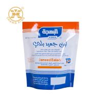 China Moisture Proof Stand Up Plastic Packaging Bags With Window For Snack Dried Food Nuts Custom Logo for sale