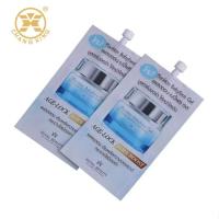 China Gravure VMPET Cosmetic Grade Plastic Bag With Spout - 100ml Stand Up Pouch for Cream Lotion Packaging for sale