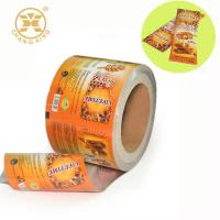China PET/Al/PE Honey Packaging Laminate Film Roll 80-200 Microns for Sugar Sweeteners Coffee Powder for sale