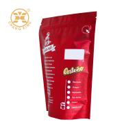 China Aluminum Foil Stand Up Pouch Coffee Bean Tea Bag Food Packaging Bag Self-Standing Packing Bag for sale