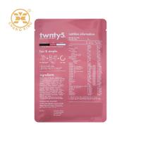 China Mylar Foil Lined Shake Plastic Whey Protein Powder Packaging Bag Health Food Bag With Zipper for sale