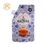 China Custom Food Grade Stand Up Spout Pouch for Sauces & Condiments - Multiple Material Options & Custom Sizes for sale