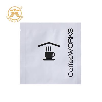 China 250g 500g 1kg Plastic Zipper Pouch Coffee Bean Packaging Food Ziplock Packaging Bag for sale