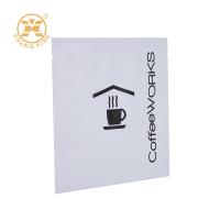 China 250g 500g 1kg Plastic Zipper Pouch Coffee Bean Packaging Food Ziplock Packaging Bag for sale
