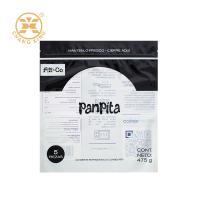China Custom Printed Plastic Zipper Bags Food Packaging Bag For Noodles Pita Pancake Taco for sale