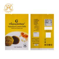China Custom Dried Food Pouch Coffee Bean Tea Bag Lemon Ball Packaging Bag Nuts Packing Bag for sale