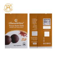 China Custom Dried Food Pouch Coffee Bean Tea Bag Lemon Ball Packaging Bag Nuts Packing Bag for sale