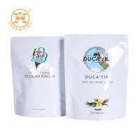 China OEM Plastic Stand Up Bags Mylar Sealed Bags Ice Cream Powder Packaging Bag With Zipper for sale