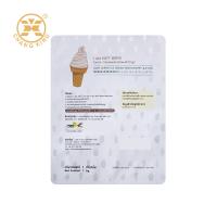China OEM Plastic Stand Up Bags Mylar Sealed Bags Ice Cream Powder Packaging Bag With Zipper for sale