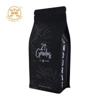 China Moisture Proof 15oz Flat Bottom Coffee Bags Stand Up Zipper Bags Fit For Coffee Bean Tea 250g 500g 1kg for sale