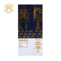China Custom Printed Dessert Packaging Bag Snack Zipper Food Packaging Pouch Chocolate Chip Cookie Packing Bag for sale