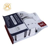 China Factory Custom Pet Packaging Bags Plastic Ziplock Dog Cat Pet Food Bag Flat Bottom Bags 5kg 10kg 15kg 20kg For Pet Feeding for sale