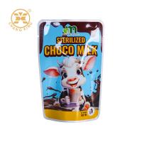 China Custom Printing High Temperature Retort Pouch Food Packaging Retort Microwaveable Pouch For Sauces Milk Drink for sale