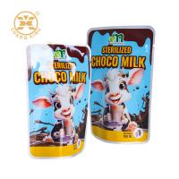 China Custom Printing High Temperature Retort Pouch Food Packaging Retort Microwaveable Pouch For Sauces Milk Drink for sale