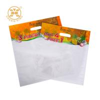 China Factory Customization Transparent Fresh Fruit Vegetable Packaging Bags Bopp Plastic Bags With handle for sale