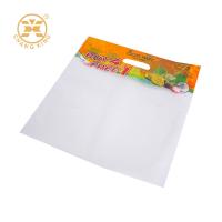 China Factory Customization Transparent Fresh Fruit Vegetable Packaging Bags Bopp Plastic Bags With handle for sale