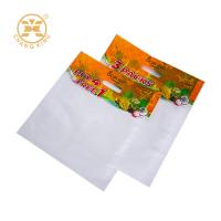 China Factory Customization Transparent Fresh Fruit Vegetable Packaging Bags Bopp Plastic Bags With handle for sale
