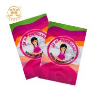 China Custom Printing Sealed Plastic Packaging Bag With Transparent Window For Ice Cream Frozen Food for sale