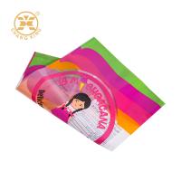 China Custom Printing Sealed Plastic Packaging Bag With Transparent Window For Ice Cream Frozen Food for sale