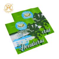China Custom Printed Plastic Packaging Bag 3 Side Seal Snack Food Packaging For Pita Pancake Taco for sale
