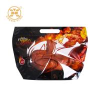 China Custom Printed Size Microwave Used Roast Chicken Packaging Bag Plastic Chicken Bag With Zipper for sale