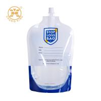 China Customize Spout Pouch Stand Up Juice Pouch With Spout Food Grade Fit For Liquid Sample Retention for sale