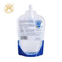 China Customize Spout Pouch Stand Up Juice Pouch With Spout Food Grade Fit For Liquid Sample Retention for sale