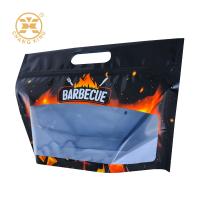 China Custom Printed Zipper Plastic Packaging for Rotisserie Hot Grill Roasted Chicken and Deli Meat Moisture Proof Feature for sale