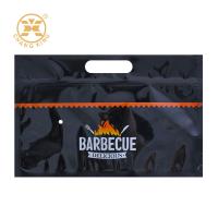 China Custom Printed Zipper Plastic Packaging for Rotisserie Hot Grill Roasted Chicken and Deli Meat Moisture Proof Feature for sale